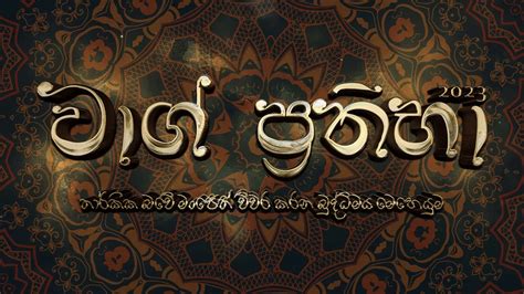 තාර්කික බවේ මංපෙත් විවර කරන බුද්ධිමය මෙහෙයුම වාග් ප්‍රතිභා 2023 Youtube