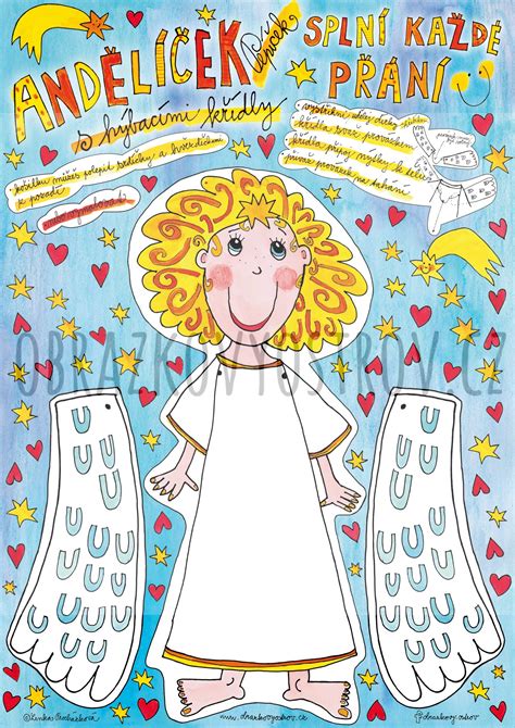 Andělíček Pepíček Splní Všechna Přání Obrázkový Ostrov Lenky Procházkové