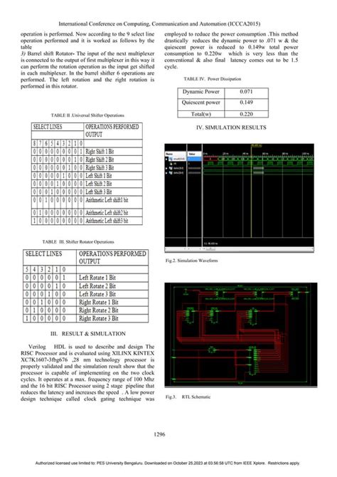 Designampanalysisof16bitriscprocessorusinglowpowerpipeliningpdf