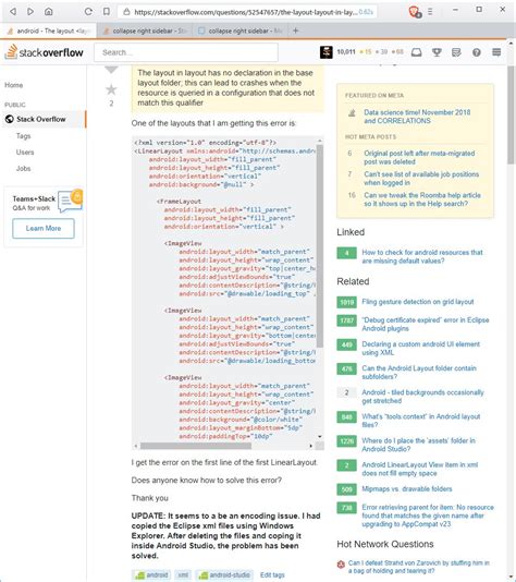 Collapse Right Sidebar Meta Stack Exchange