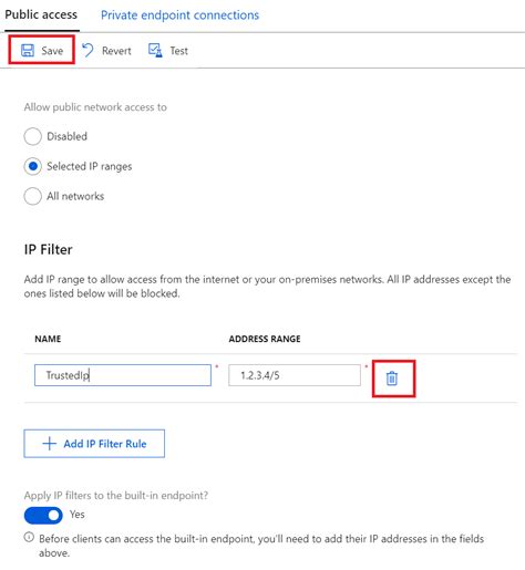 Azure Iot 中心 Ip 筛选器 Microsoft Learn