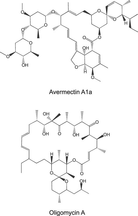Representative Structures Of Secondary Metabolites Classes Produced By