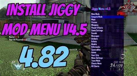 How To Install Jiggy Mod Menu V45 Newest Version Youtube