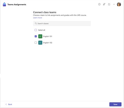 connecting a team in canvas microsoft support