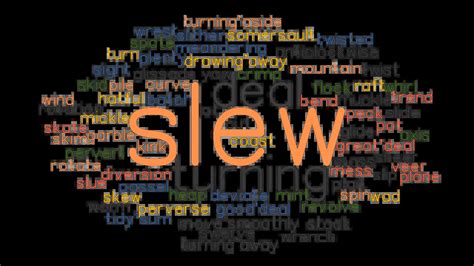 Slew Synonyms And Related Words What Is Another Word For Slew