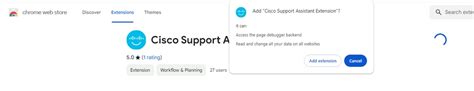 Cisco Support Assistant Extension User Guide Cisco