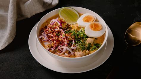 Coconut Chicken Noodle Soup Sbs The Cook Up With Adam Liaw