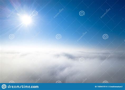 Vue a rienne Des Nuages De Ci avant Photo stock Image du liberté