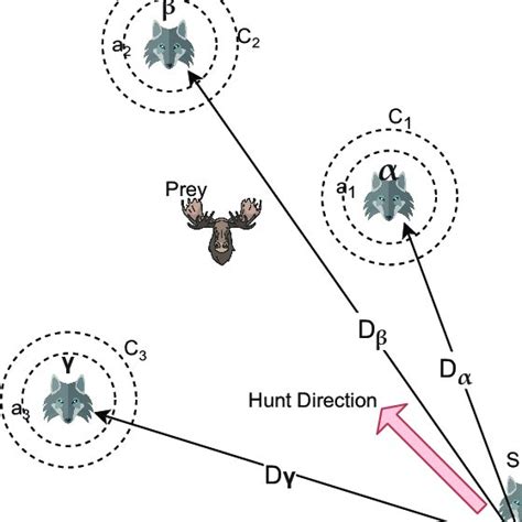 Position Update Methodology In Grey Wolf Optimization Download Scientific Diagram