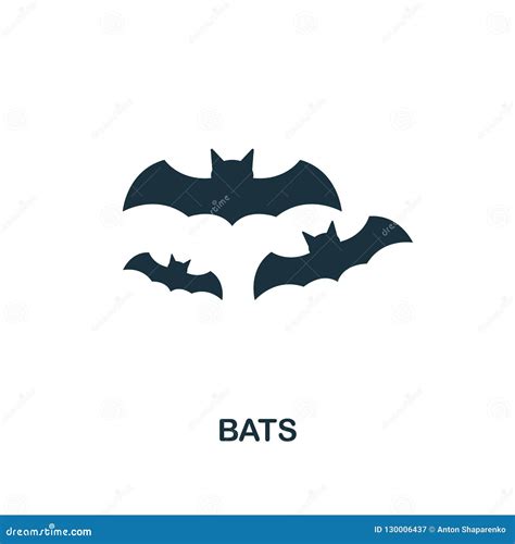 Bats Icon Premium Style Design From Halloween Icon Collection Ui And Ux Pixel Perfect Bats
