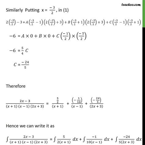 Ex Integrate X X X Ncert Class