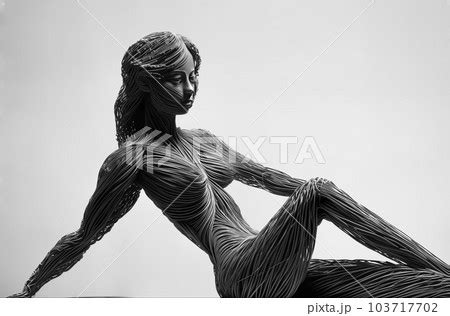 An Abstract Sculpture A Three Dimensional Pixta