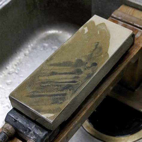 Nakayama Tennen Toishi Japanese Natural Whetstone Ground Layer