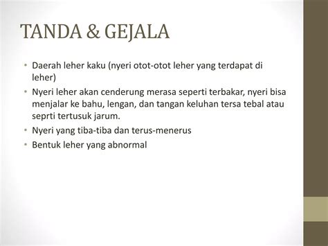 Cervical Root Syndrome Pptx