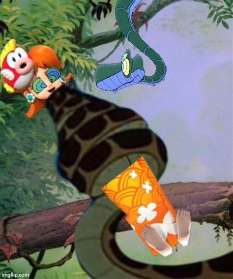 Princess Daisy Hypnotized By Kaa Again By Superartman64 On Deviantart