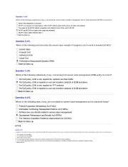 CLV Exam Docx Wrong Course Hero