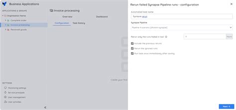 Synapse Pipeline