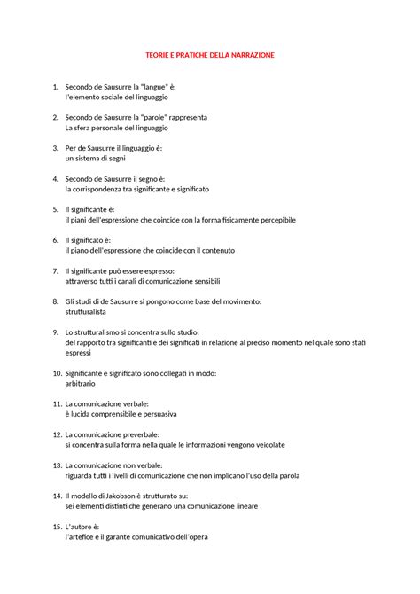 Teorie E Pratiche Della Narrazione Agg A Giugno L Gastr Mercatorum