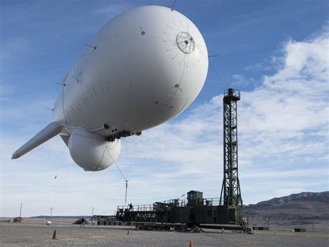 Jlens Aerostat Blimp Breaks Free From Tether