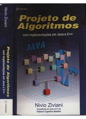 Sebo Do Messias Livro Projeto De Algoritmos Complementa Es Em Java E C