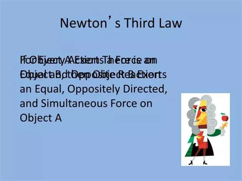 PPT Understanding Newton S Third Law PowerPoint Presentation Free