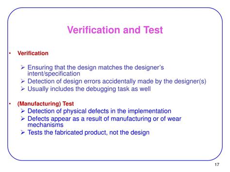 PPT Design Verification PowerPoint Presentation Free Download ID