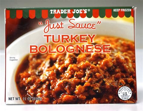 exploring trader joe s trader joe s just sauce turkey bolognese
