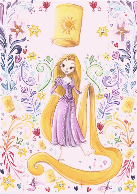 Rapunzels Tangled Adventures On Behance