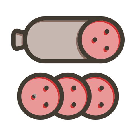 Pepperoni Generic Color Lineal Color Icon