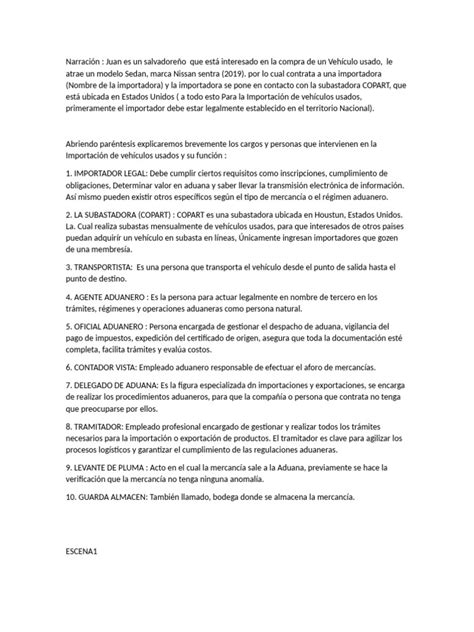 Guion De Simulación Pdf