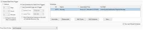 Scheduled Triggers