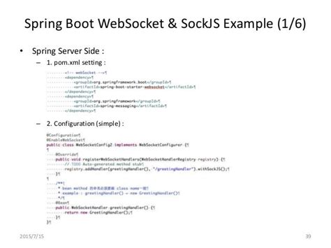 Spring Boot And Websocket
