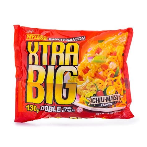 Payless Pancit Canton Chilimansi Extra Big Pack Of Ct 2 By Weee