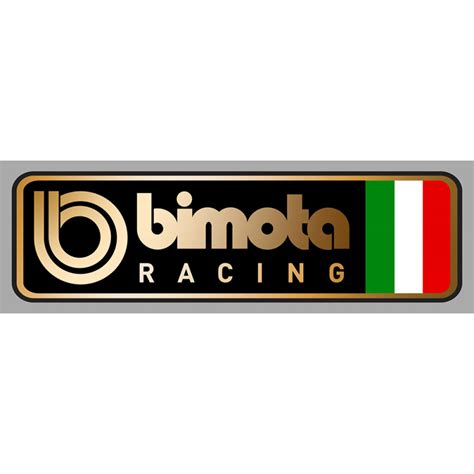 Bimota Racing Right Laminated Decal Cafe Racer