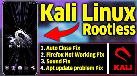 Kali Linux Nethunter Android All Error Fix 2024 Youtube