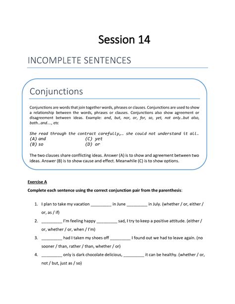 Sesi 14 Contains TOEIC Preparation II Session 14 Material Session
