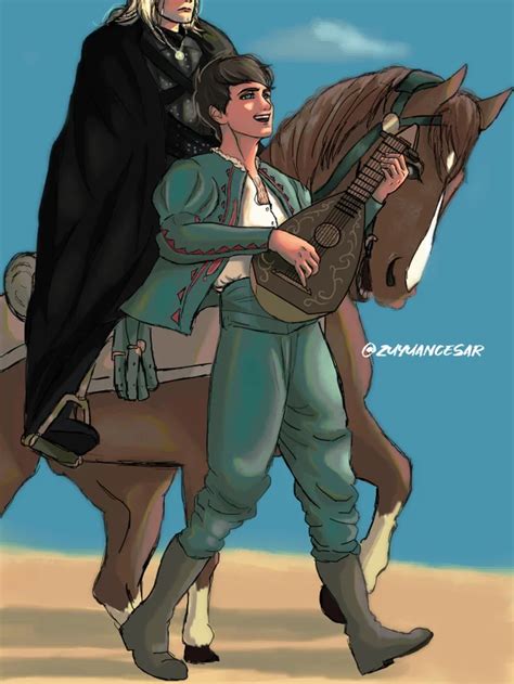 Jaskier Fanart By Me Zuyuancesar Witcher Witcher 3 Art The