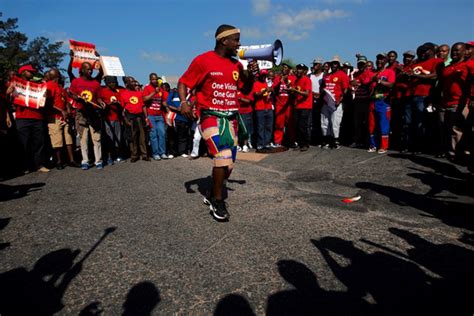 South African Economy Hit By Labor Unrest Wsj