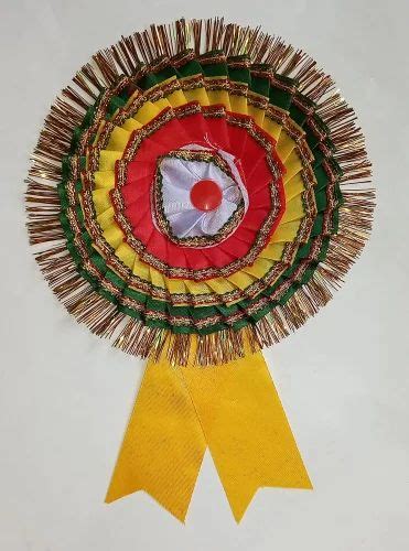 Satin Ribbon Badge For Promotional T At ₹ 18piece In New Delhi