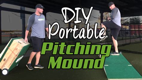Homemade Portable Pitching Mound Diy You Go Pro Baseball