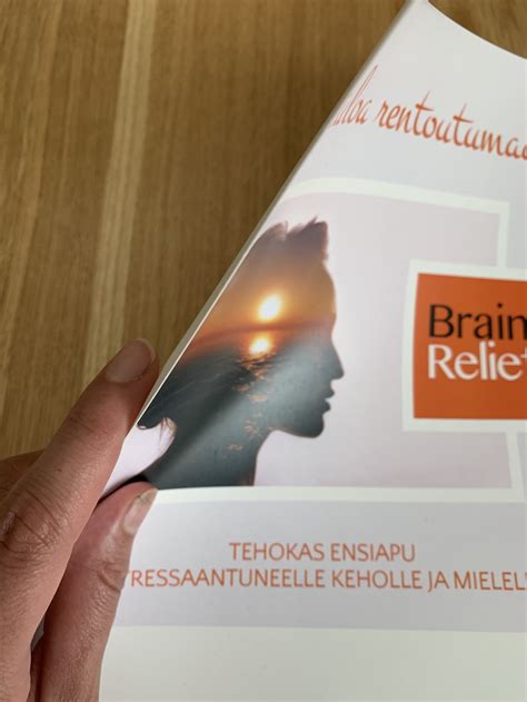 Brain Relief Juliste A4 Auvo Academy