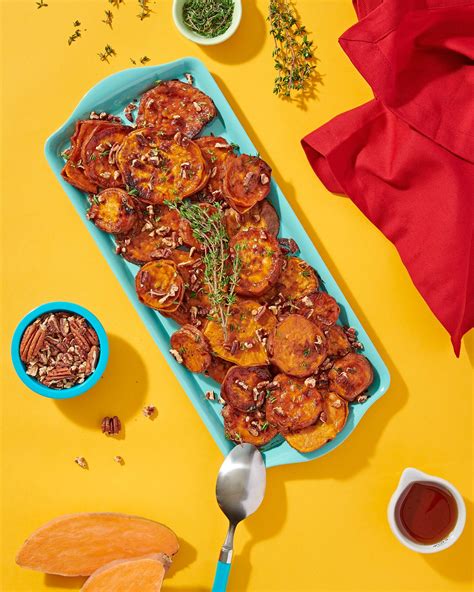 Yams With Maple Paprika And Pecans