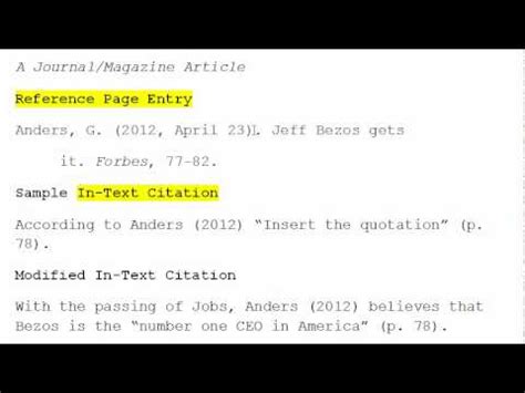 In Text Citation Apa Format Multiple Authors