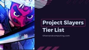 Project Slayers Tier List October Demon Art Breathing