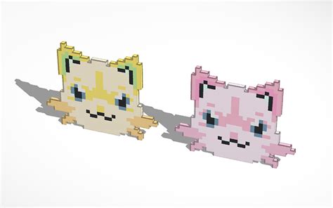 3d Design Weevolt Pixel Art Tinkercad