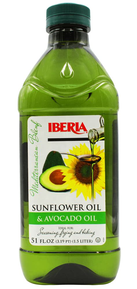 Iberia Sunflower Avocado Oil 51 Oz Iberia Foods