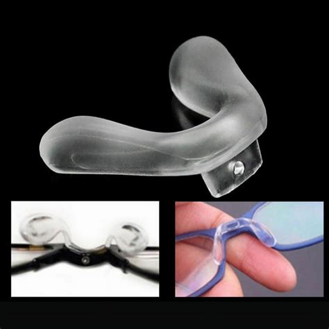 Silicone Anti Slip Glasses Nose Pads U Shaped Nose Pad For Eyeglasses