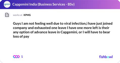 Guys I Am Not Feeling Well Due To Viral Infection Fishbowl