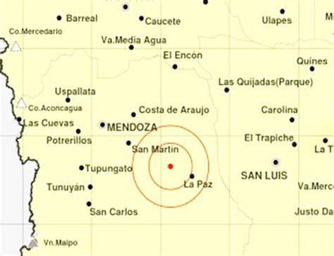 Hubo Un Sismo En Mendoza