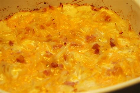 The Serendipity Bistro Ham And Hash Brown Casserole